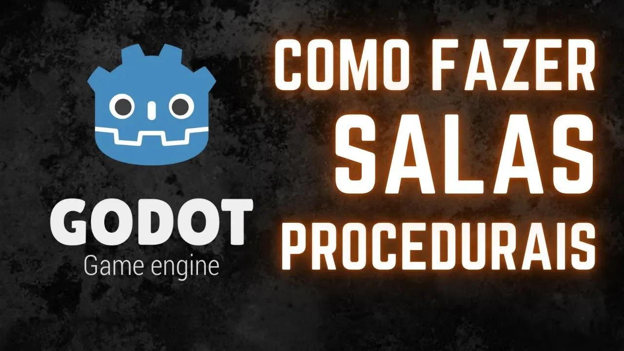 Como Criar Salas Procedurais na Godot #gamedev