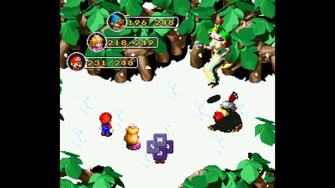 Super Mario RPG (SNES) - Nimbus Land - Valentina & Dodo
