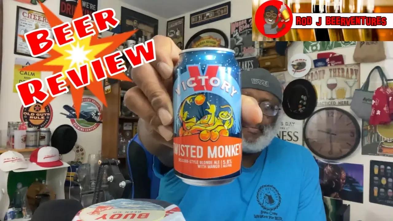Victory Beer Review: Twisted Monkey Belgian Blonde Ale