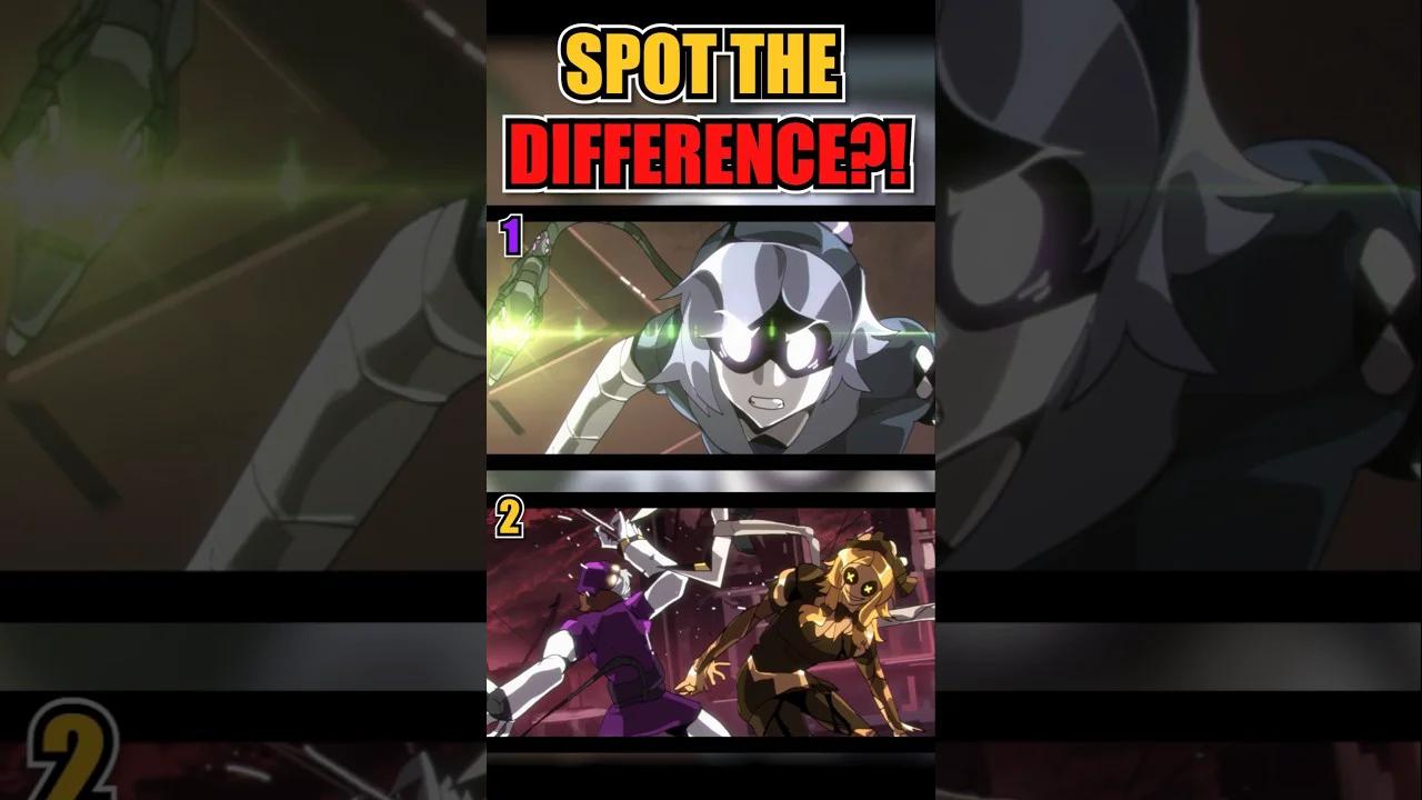Murder Drones Anime SPOT THE DIFFERENCE Cyn Tessa Vs Uzi X N FIGHT! 👾