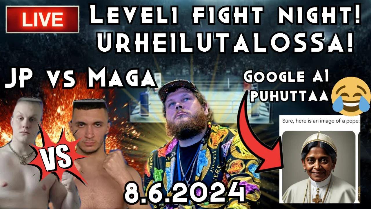 LEVELI SHOW #44: Leveli Fight Night Helsingin URHEILUTALOSSA! | VIIKON ...