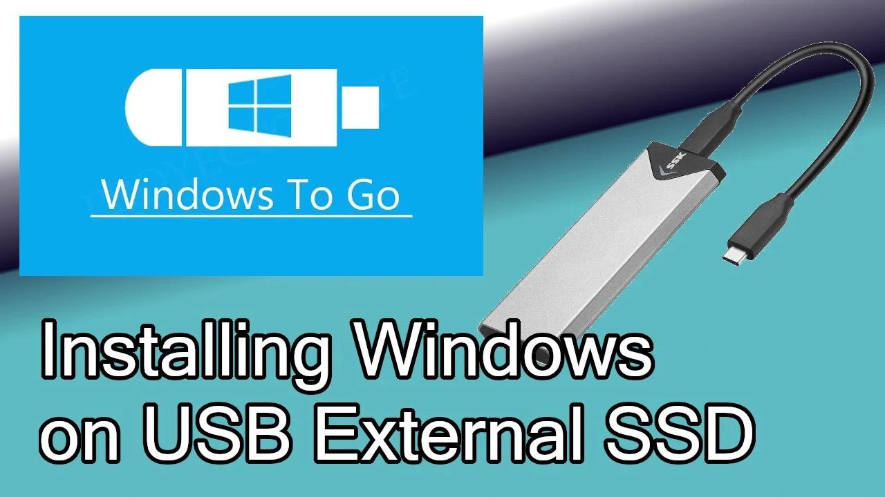 Installing Windows On USB External SSD - The Best Alternate Boot Media For Single Board Computers