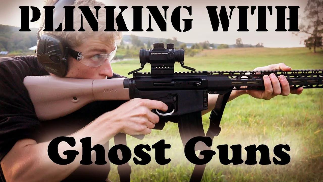 Plinking With My 3D Printed AR-15's | At The Range With Hoffman Tactical
