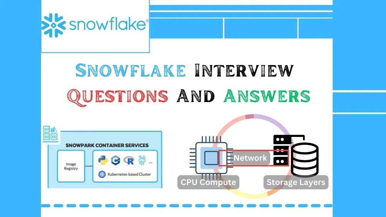 Snowflake - Top 10 Highly Recommended Interview Questions
