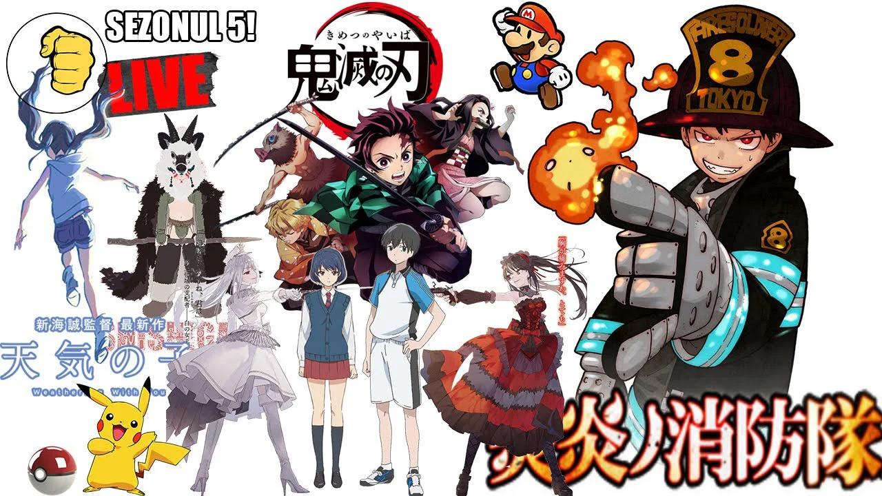 Makoto Shinkai, Demon Slayer, Fire Force, Stars Align, Shishigari ...