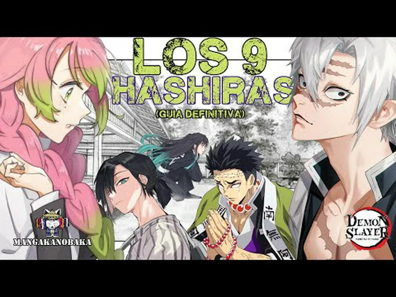 🔥Guia DEFINITIVA sobre los 9 HASHIRAS / PILARES de Kimetsu No Yaiba ...