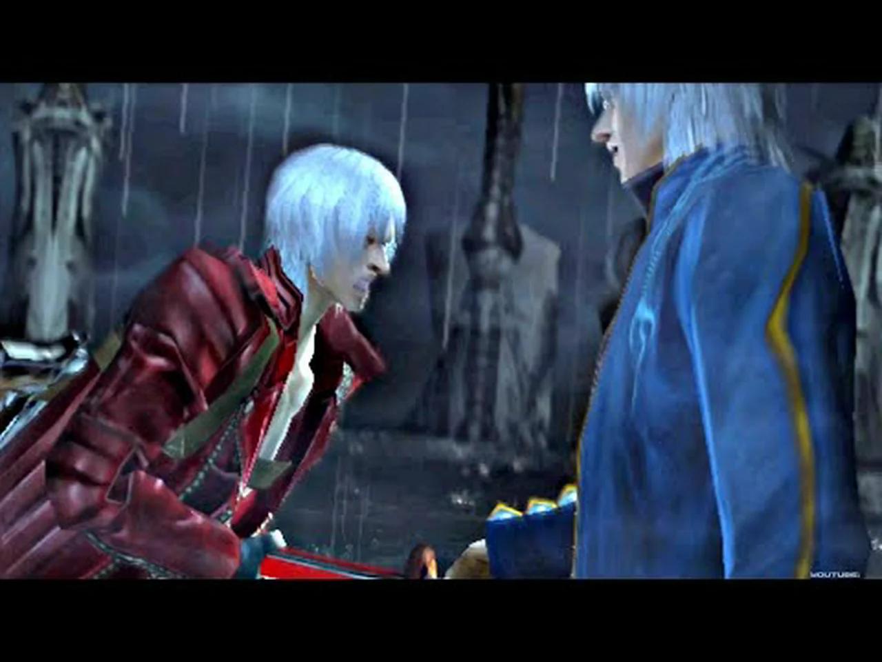 Vergil Beats Dante & Dante Transforms First Time Cutscene - Devil May ...