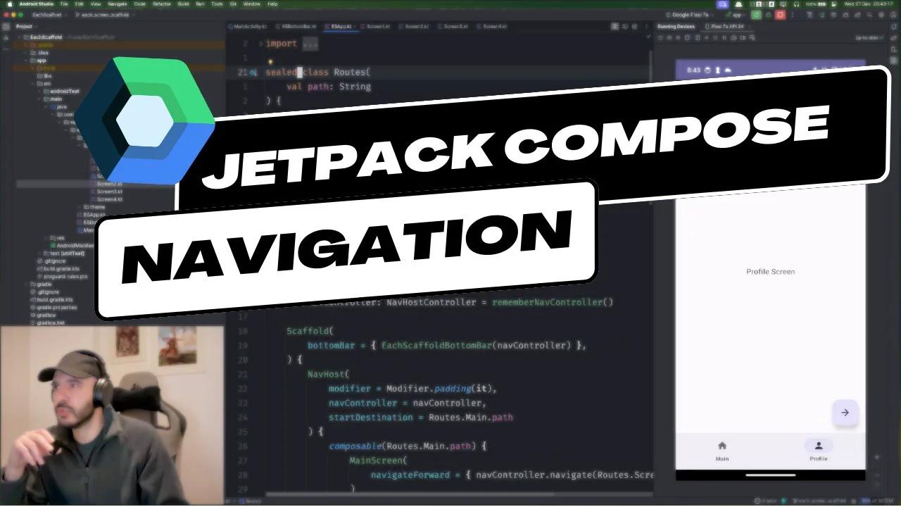 Practical Guide to Jetpack Compose Navigation - NavArgs + Top + Bottom ...