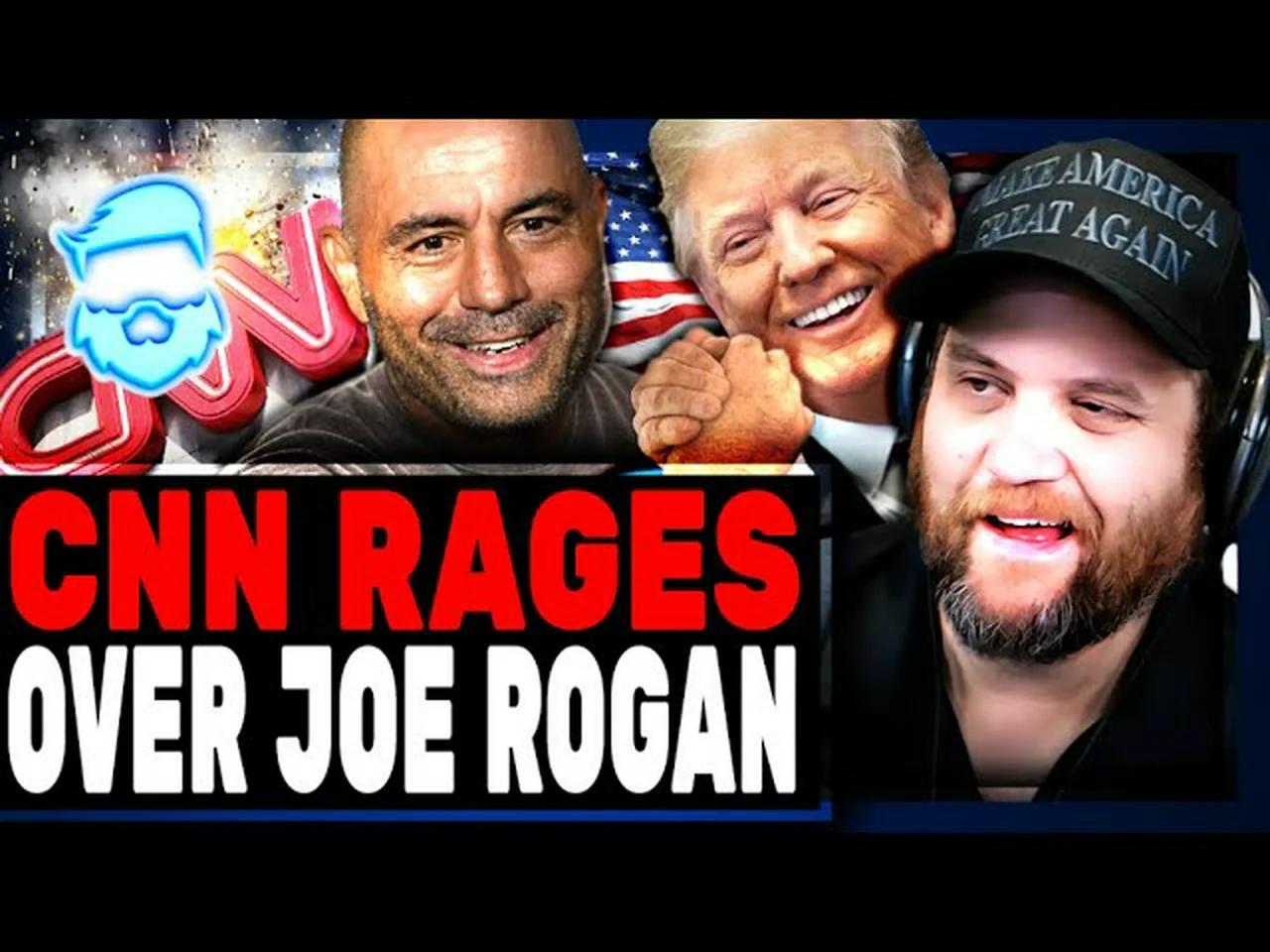 Joe Rogan Makes CNN Rage By Attending Church With Trump While Making ...