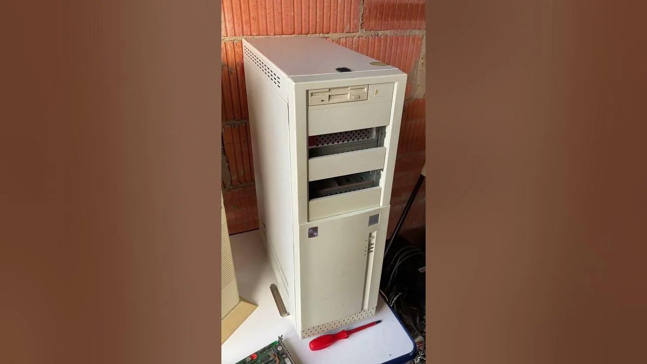 old BIG Tower PC #retro #gaming #retrogaming