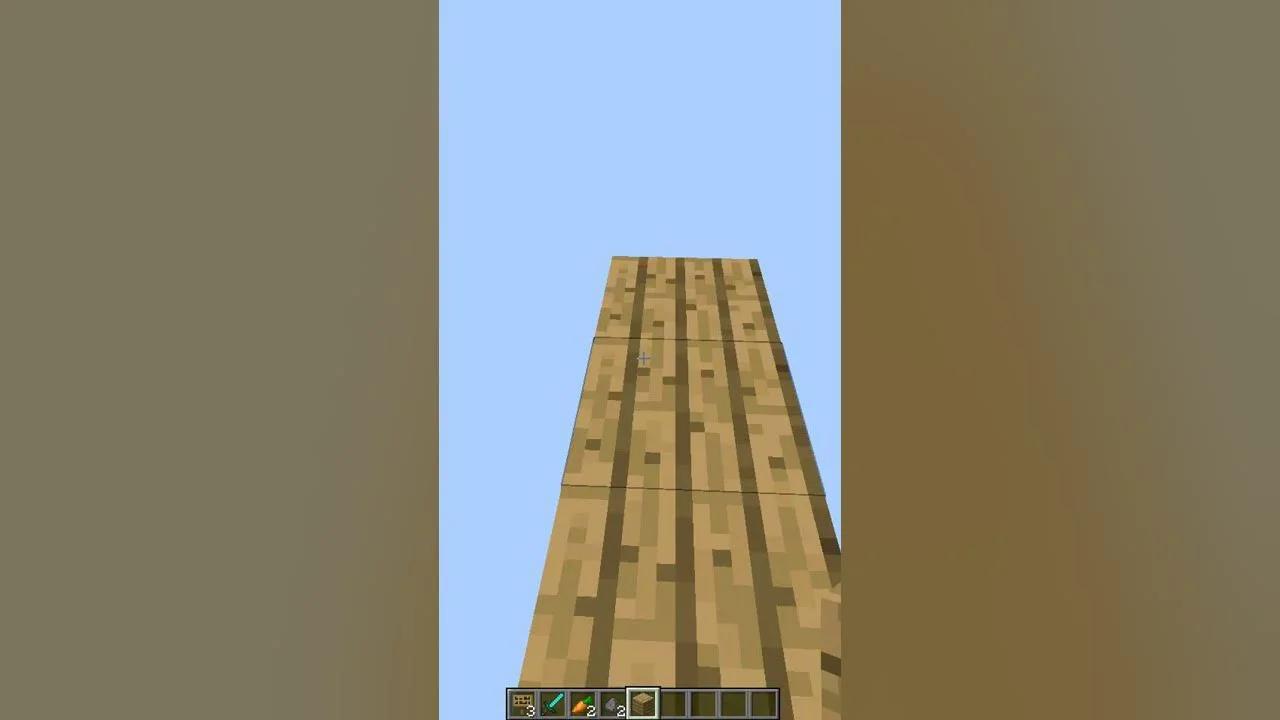 Turning down the Render distance to 2 in #Minecraft #shorts