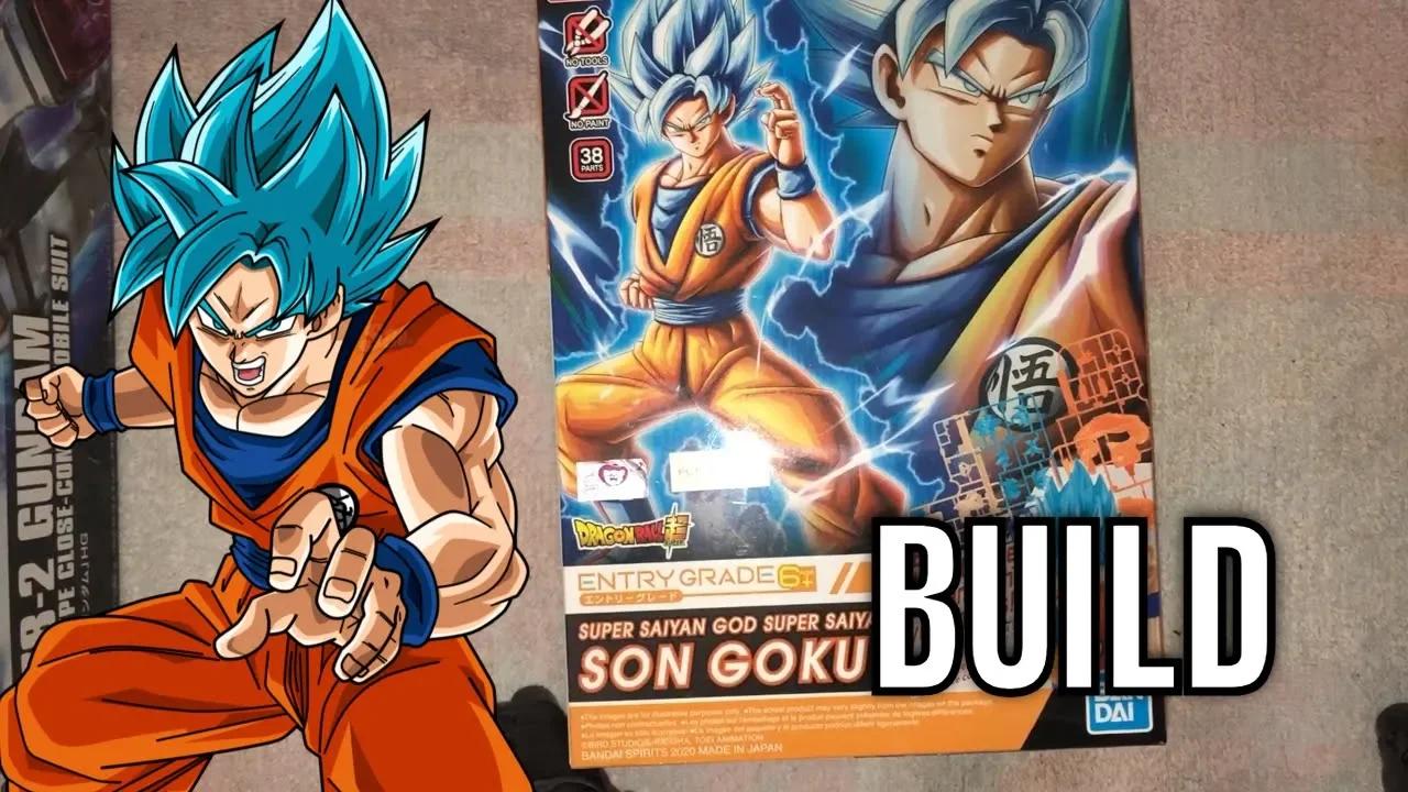 Building Dragon Ball Super Entry Grade SSGSS Son Goku