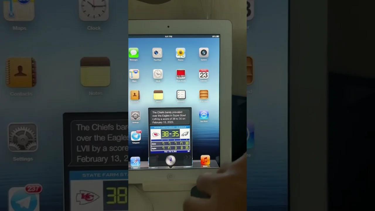 iPad 3 Siri on iOS 6 demo!