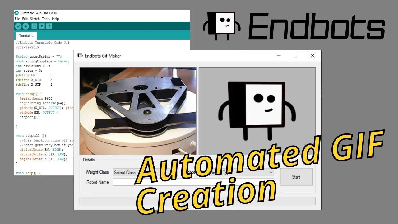 Automated Gif creation using Arduino & VB.Net