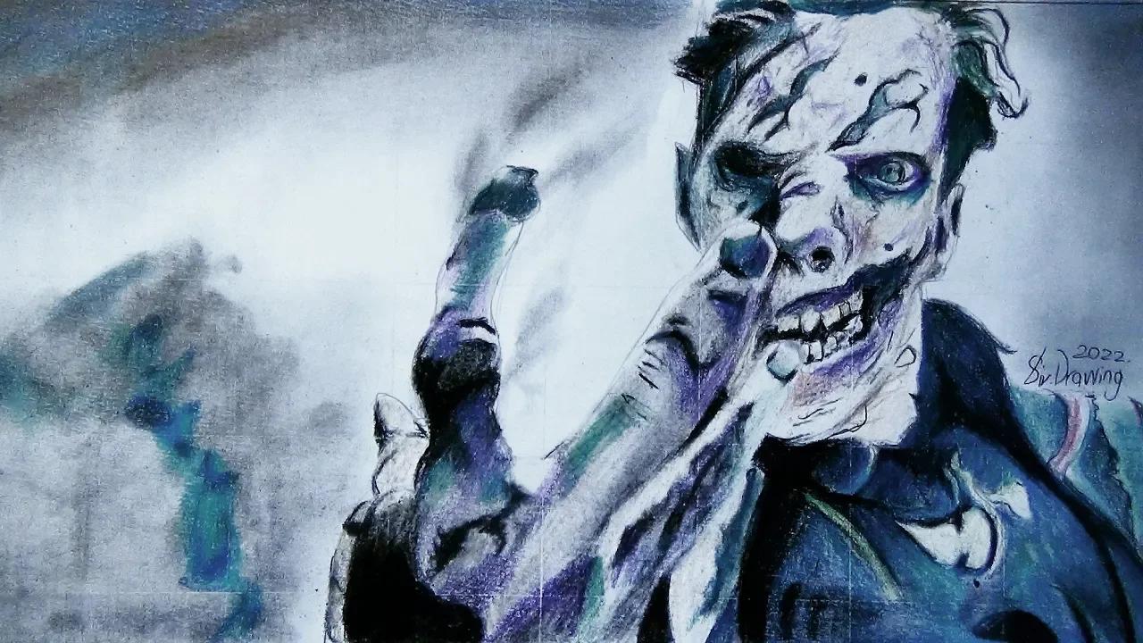 Drawing Doctor Strange Zombie | Doctor Strange in the Multiverse of Madness