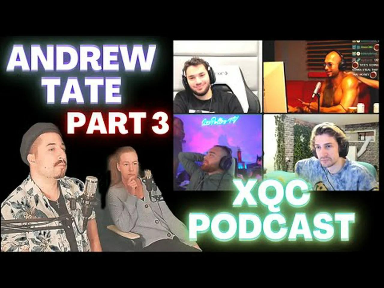 PC KILLED COMEDY - Andrew Tate VS xQc Part 3