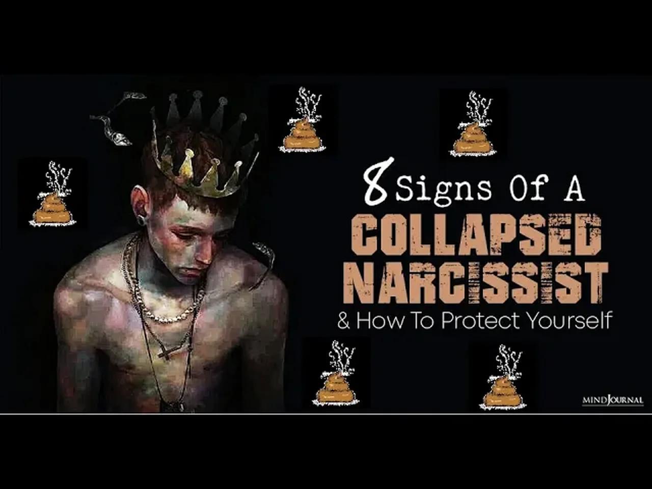 The narcissistic complete collapse...finally...