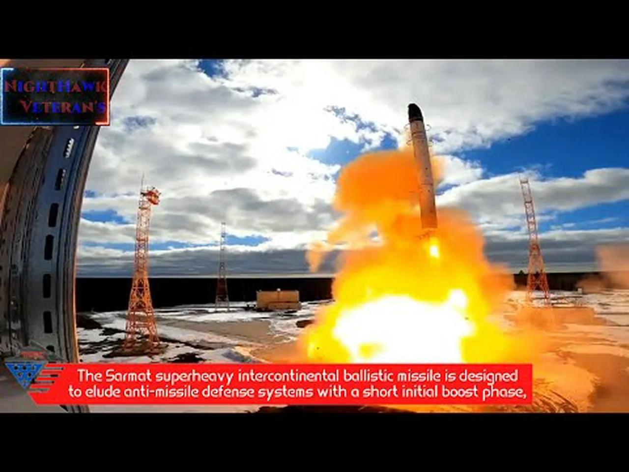Russia Claim successfully tests Sarmat (Satan II) ICBM, Putin Says "Can ...