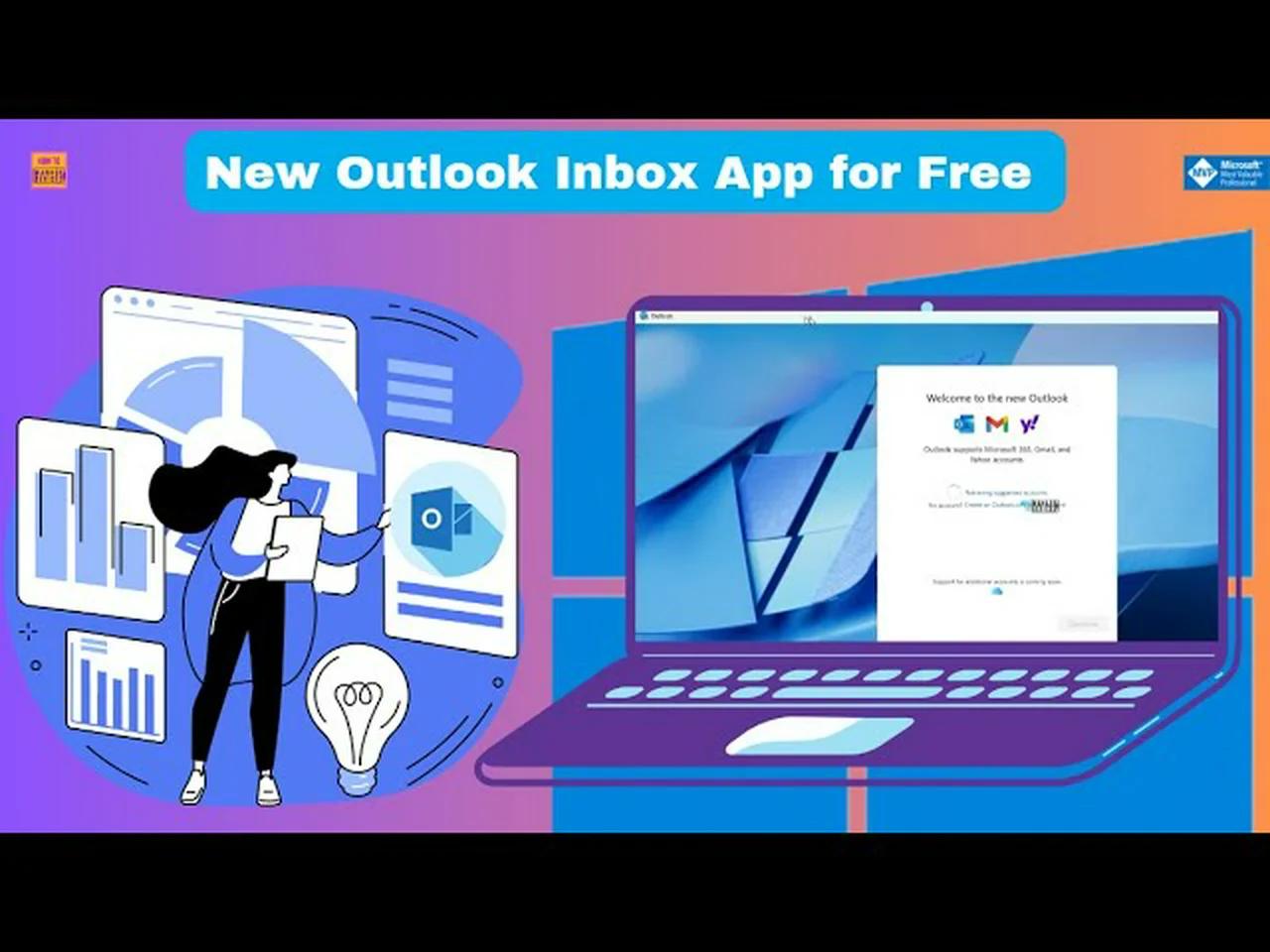 New Free Outlook Inbox App for Windows 11 First Look