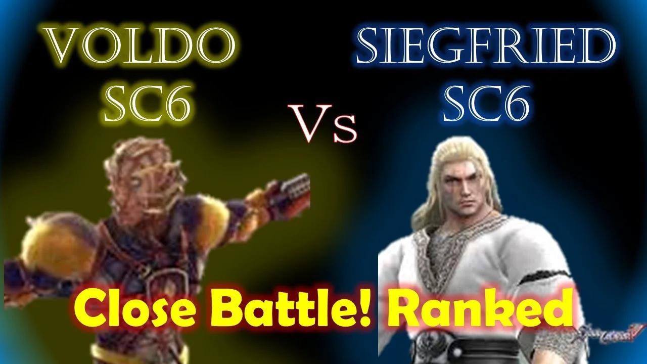 Voldo Vs Siegfried - Soul calibur VI close battle ranked