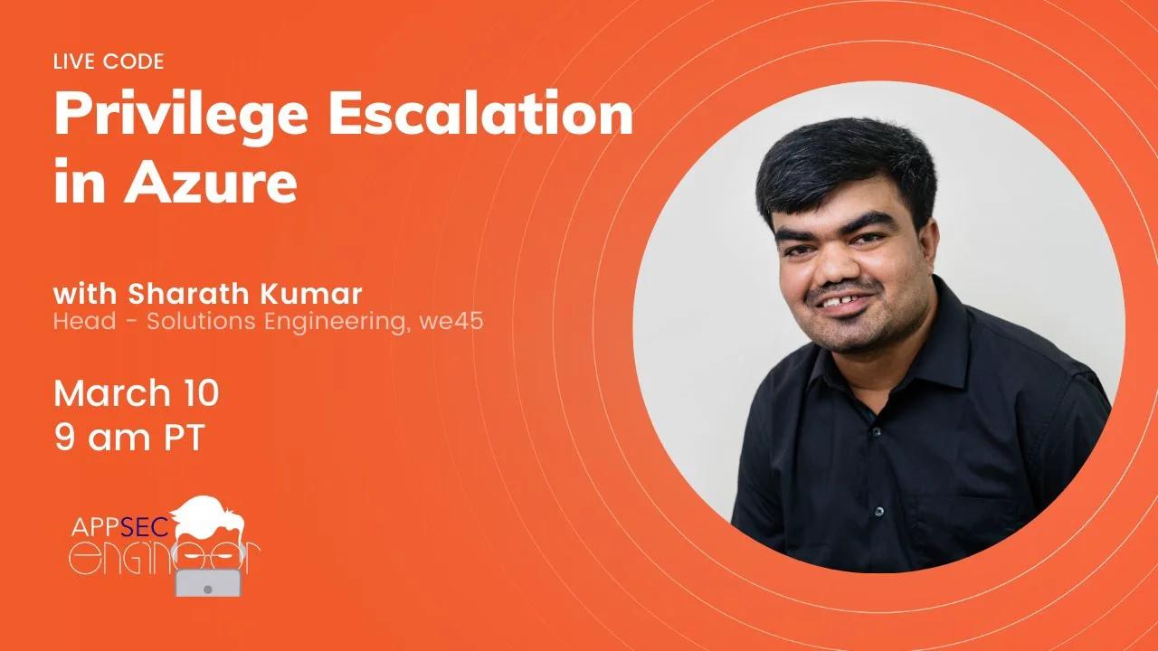 Live Code: Privilege Escalation in Azure