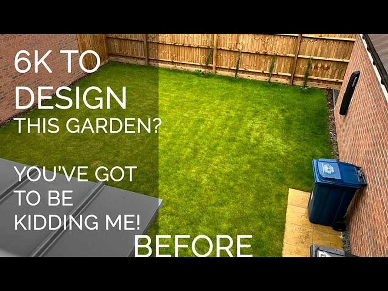 Small, modern garden design rip off!