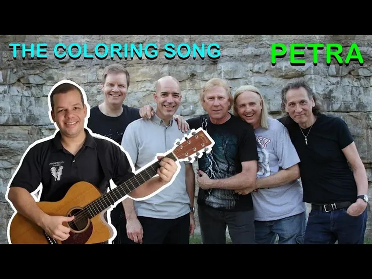 Como tocar THE COLORING SONG (Petra) - Aula completa + PDF