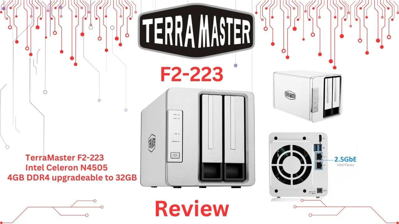 LIVE - TerraMaster F2-223 2-bay NAS