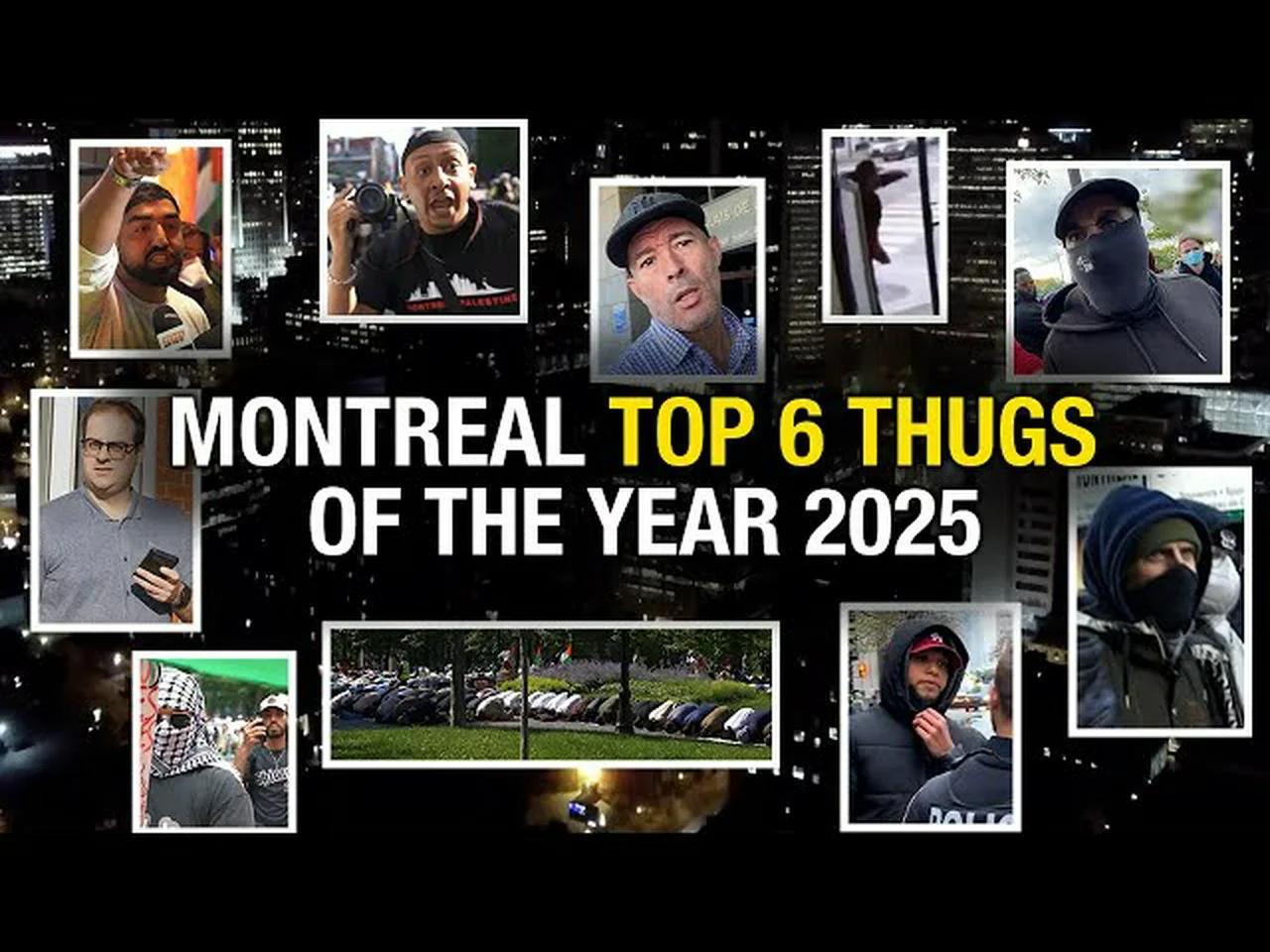 The six most dangerous individuals Rebel News faced in Montreal in 2025