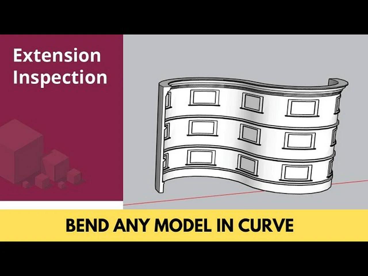 shape bender plugin tutorial | bend any model in curve