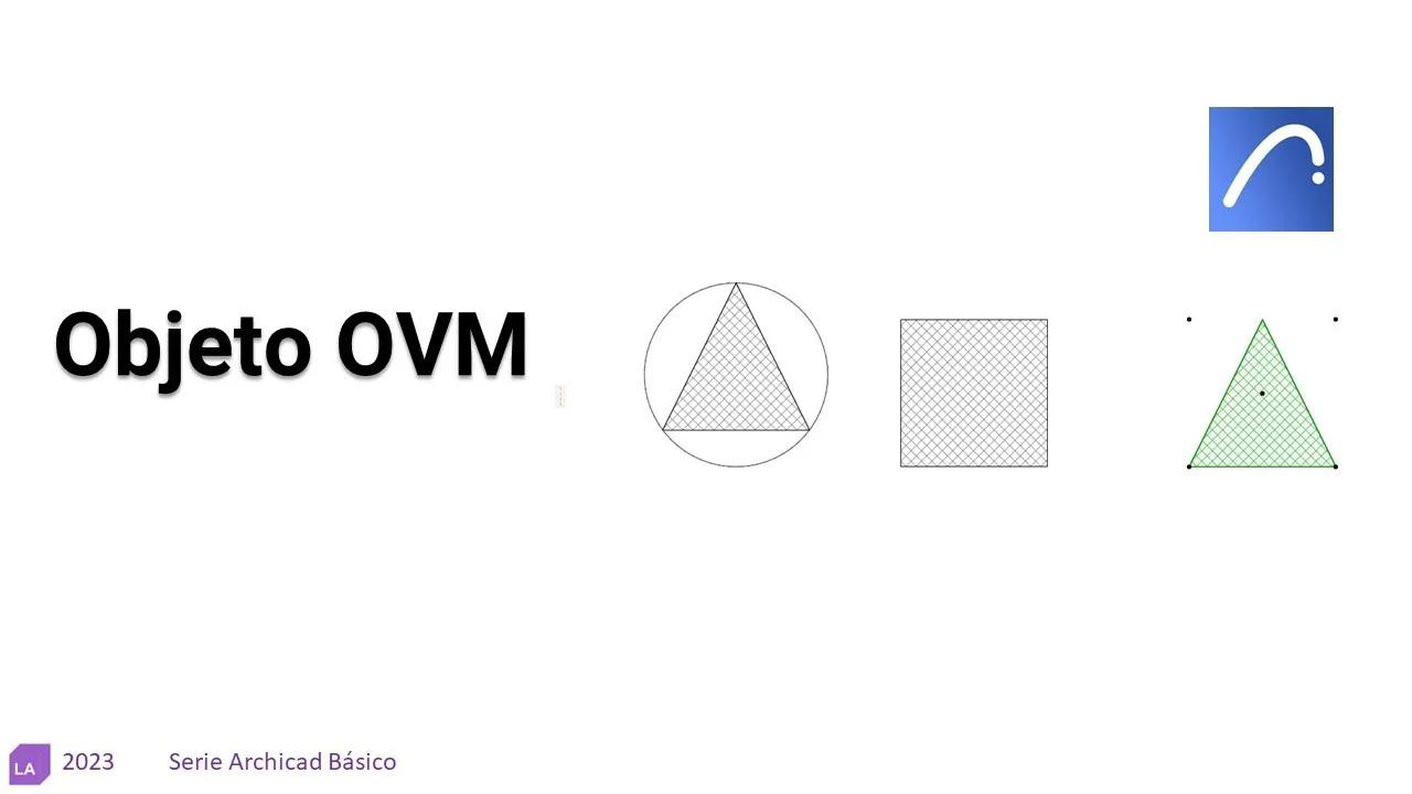 #archicad Presentación Objeto OVM