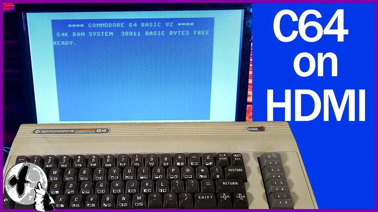 Commodore 64 S-Video Cable - Works for HDMI with a Converter too