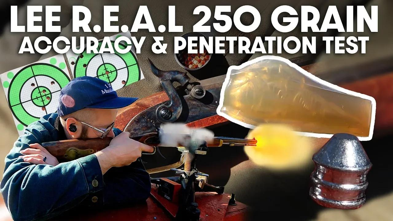 How effective are Lee REAL 250 Grain Conicals? | Hawken Muzzleloader ...