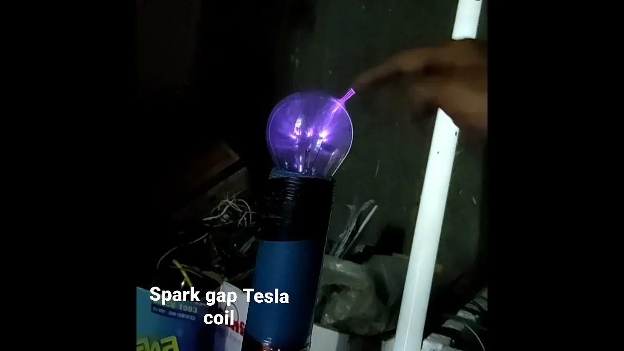 High voltage Spark gap Tesla coil #teslacoil