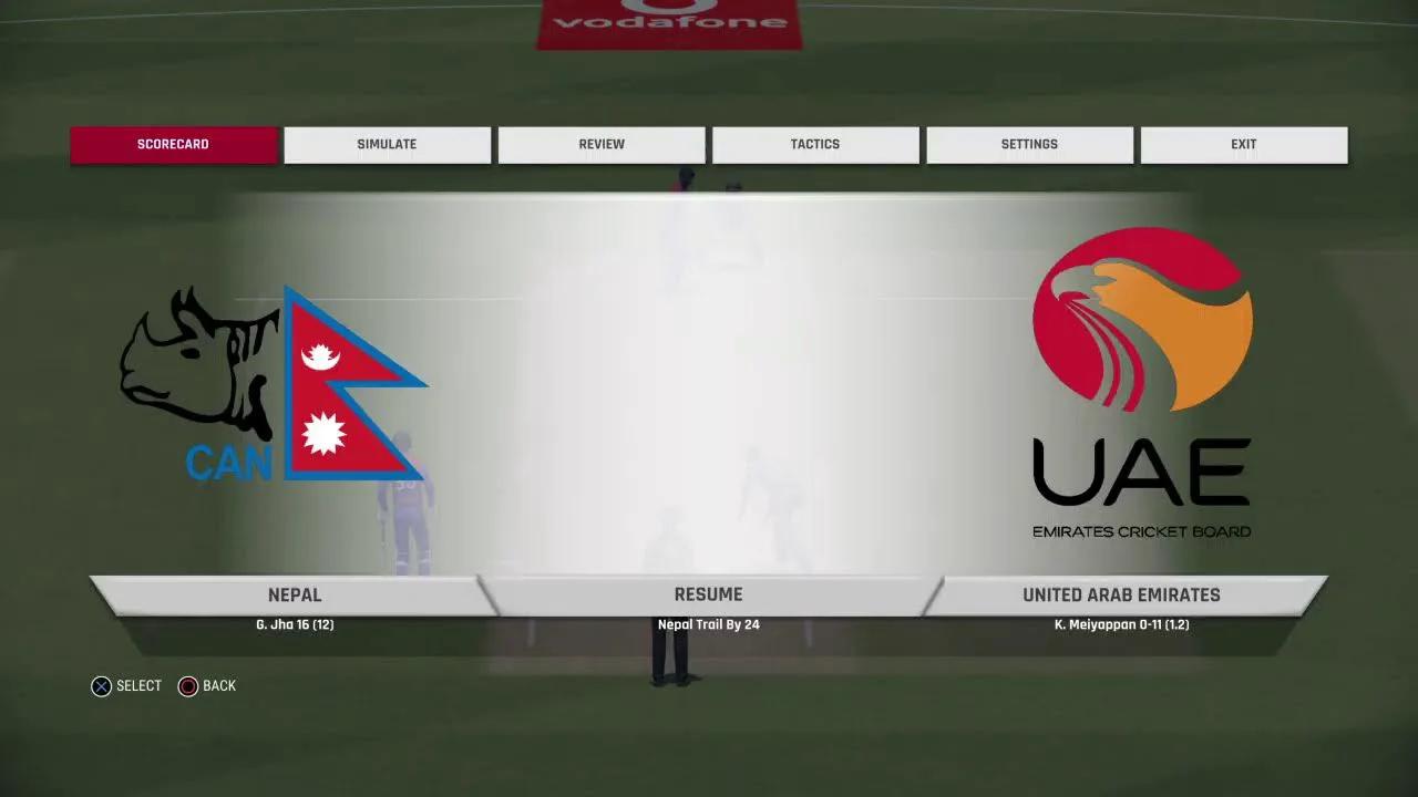 Nepal VS UAE live broadcast MATCH