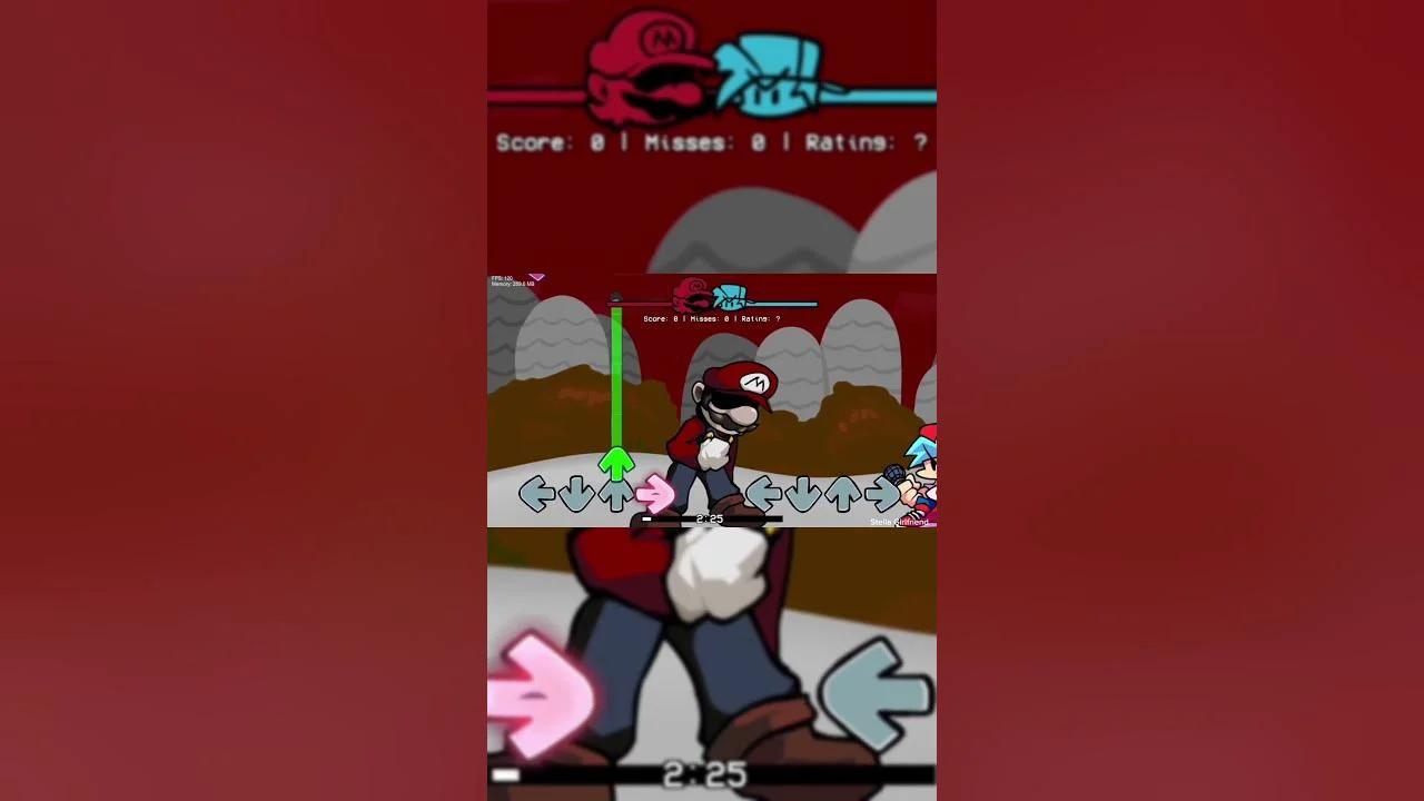 Mario Mix Playable Impasta [Scrapped] Friday Night Funkin # ...