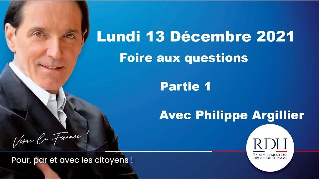 Foire aux questions partie 1 avec Philippe Argillier