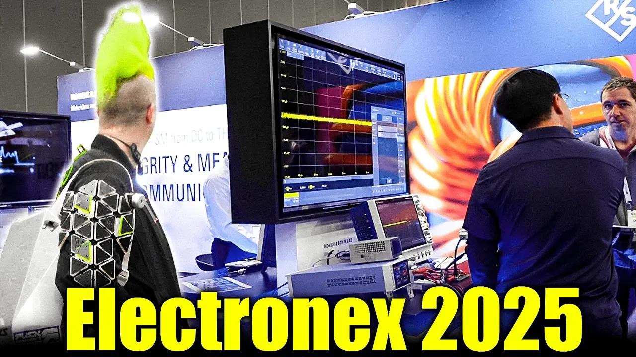 EEVblog 1686 - Electronex 2025 Melbourne - Walkaround
