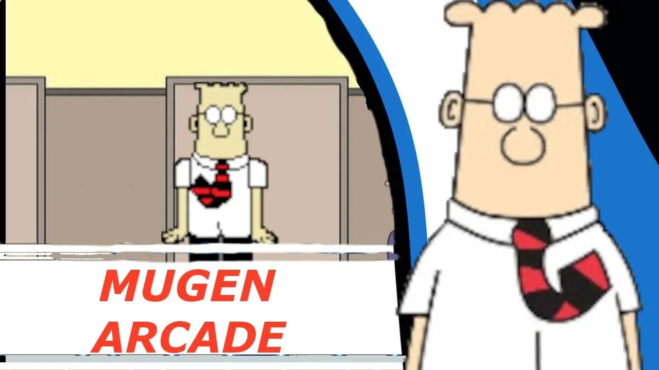 Mugen Arcade Mode With Dilbert