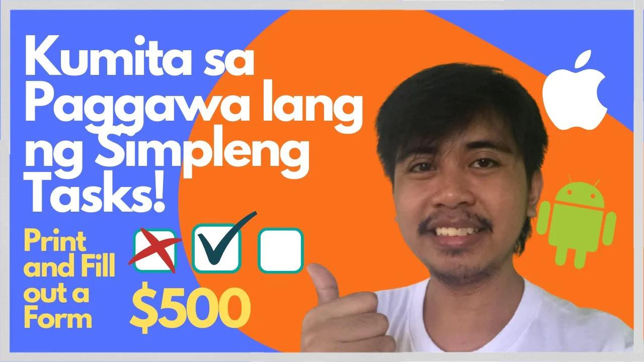 Kumita sa Paggawa lang ng Simpleng Tasks