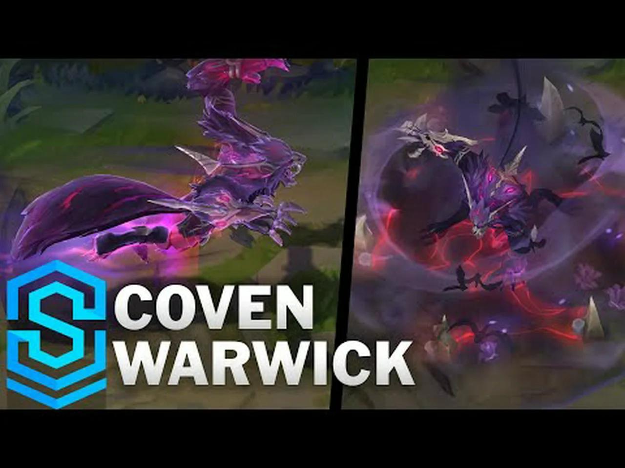 Coven Warwick Skin Spotlight - Pre-Release - League of Legends