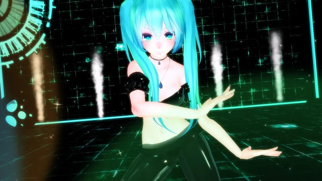 Hatsune Miku--Two face of love (MMD)(Ver 1) Vocaloid