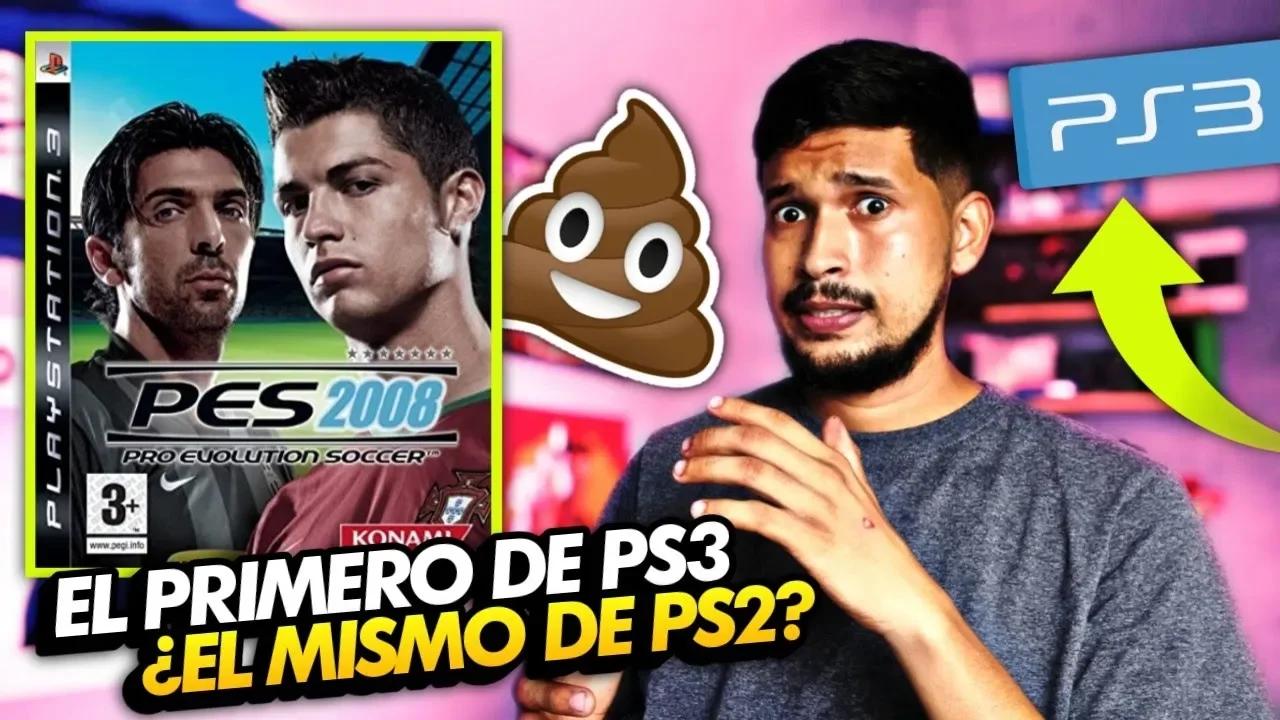 👉Así era PES 2008 en PS3...El primer PES de la SEPTIMA GENERACIÓN🤔