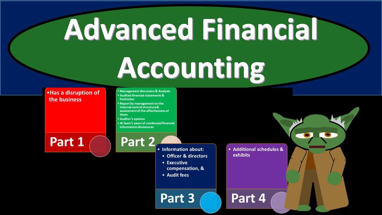 Periodic Reporting Requirements 1425 Advanced Financial Accounting