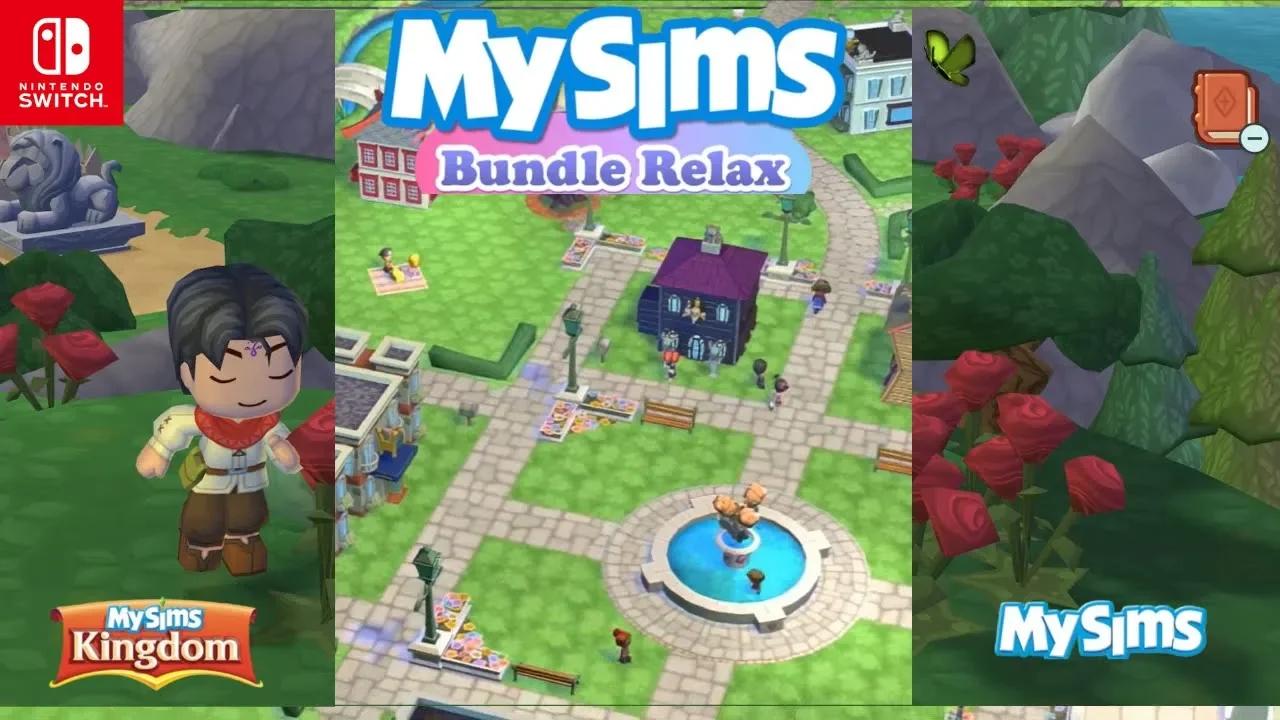 MySims Bundle Relax - Nintendo Switch gameplay release - 2 in 1