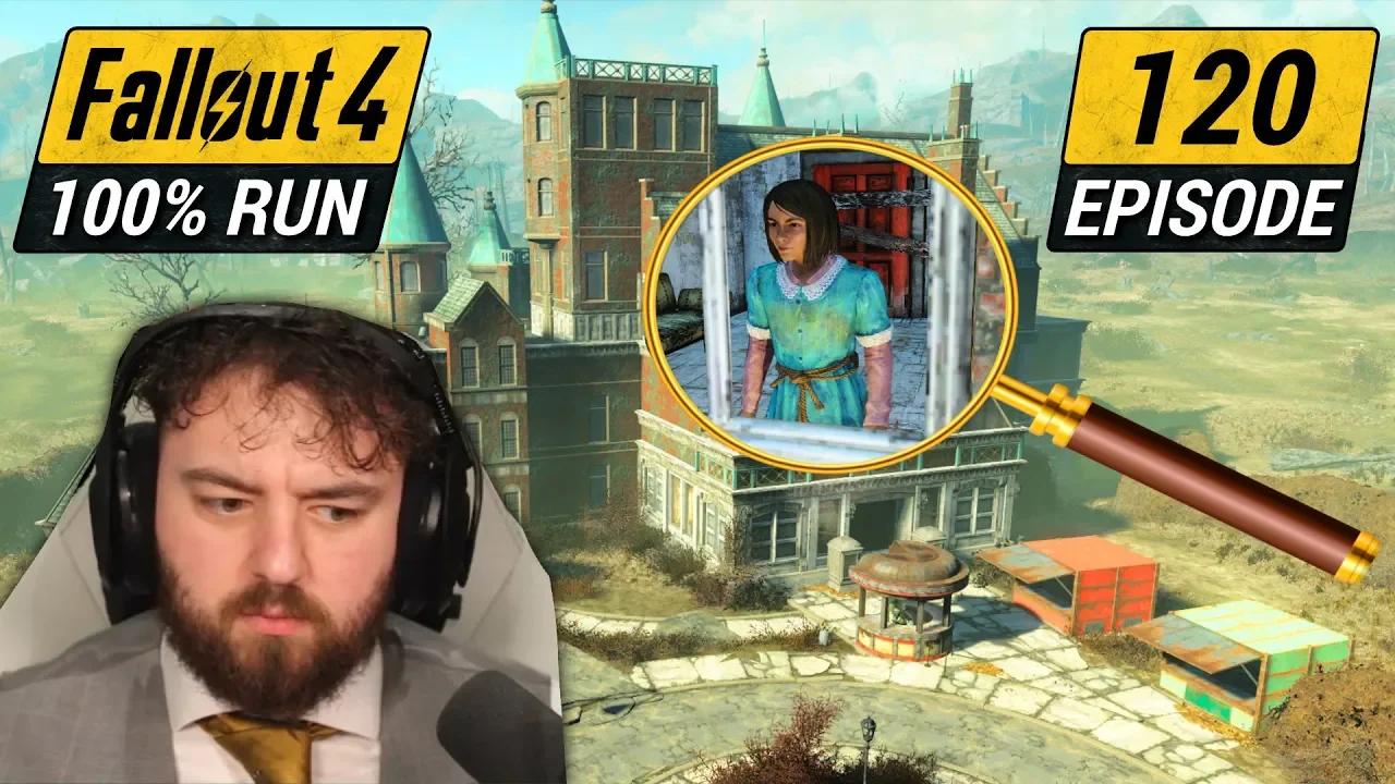 The Haunted Mansion | Fallout 4 Ultimate 100% Run | Ep. 120