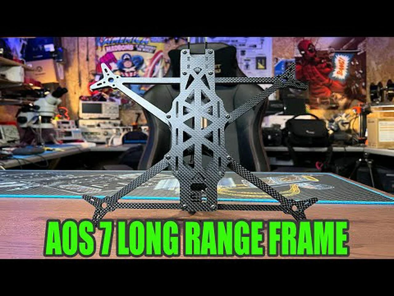 AOS 7 LONG RANGE FPV FRAME FROM AOS RC