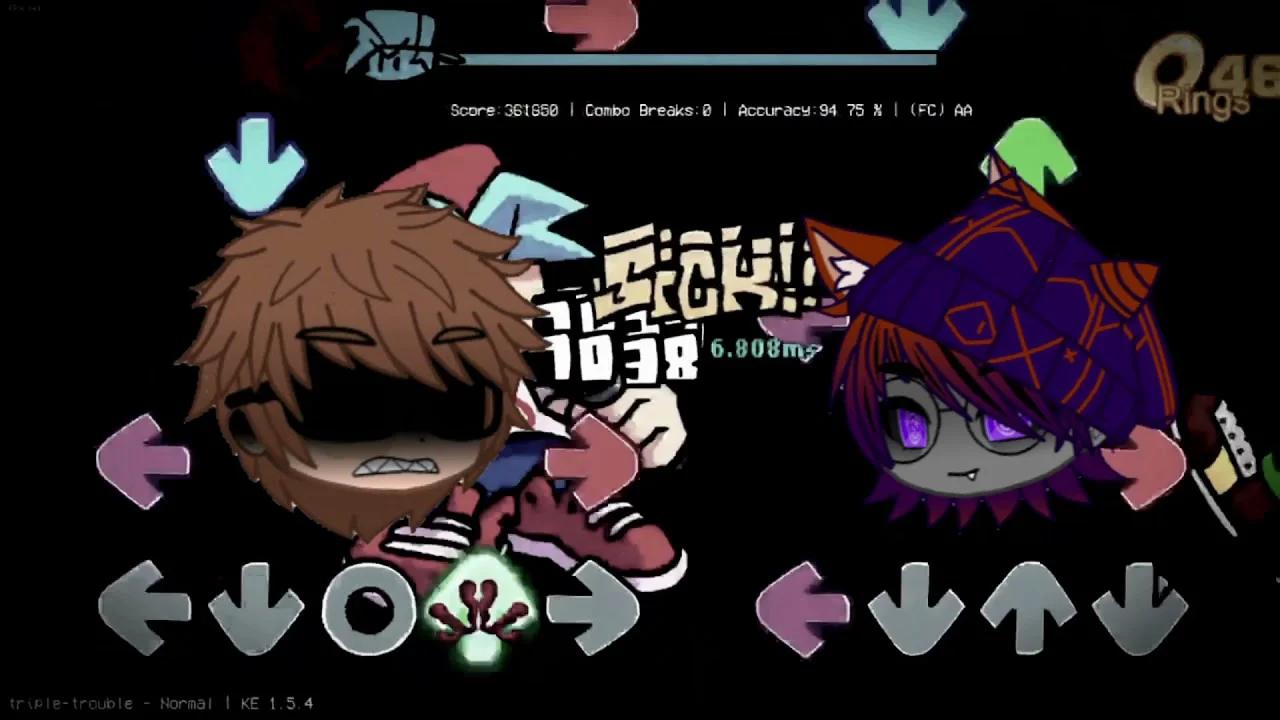 Triple Trouble but my characters sing it (UTAU Cover)