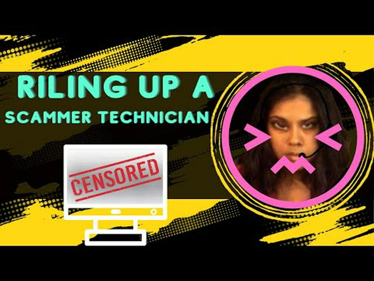 I Am Embarrassed to Tell the Female Scammer What is On My Computer!