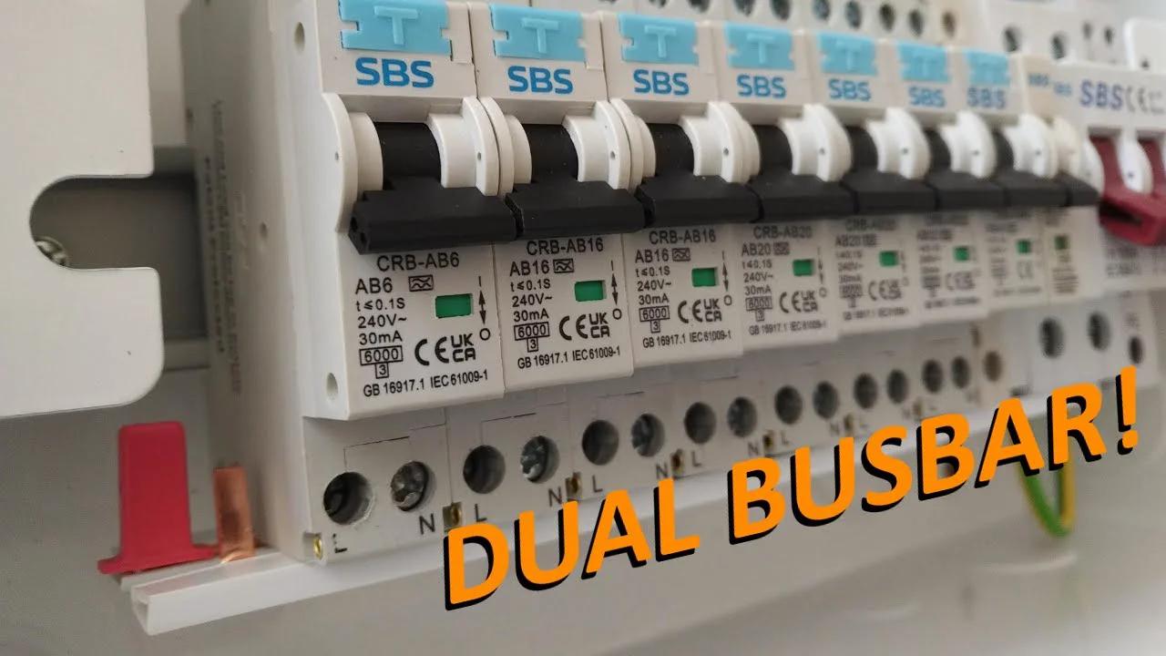 SBS Dual Busbar Consumer Unit